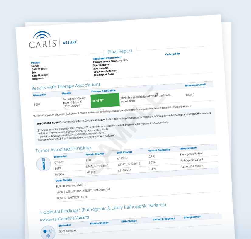 Caris Assure | Caris Life Sciences