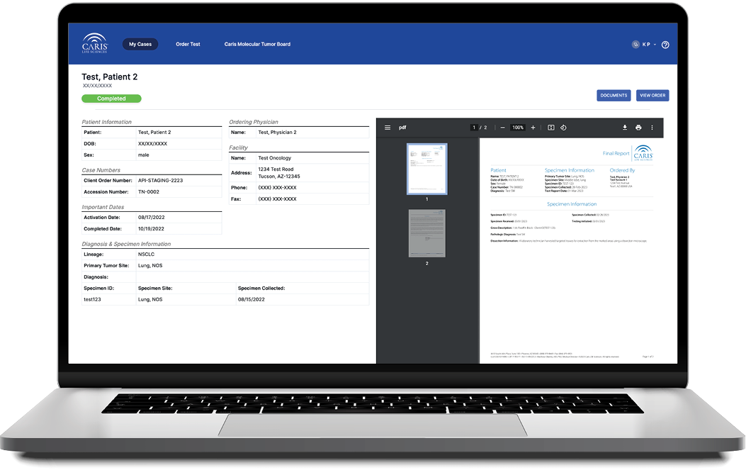 Caris Assure | Caris Life Sciences